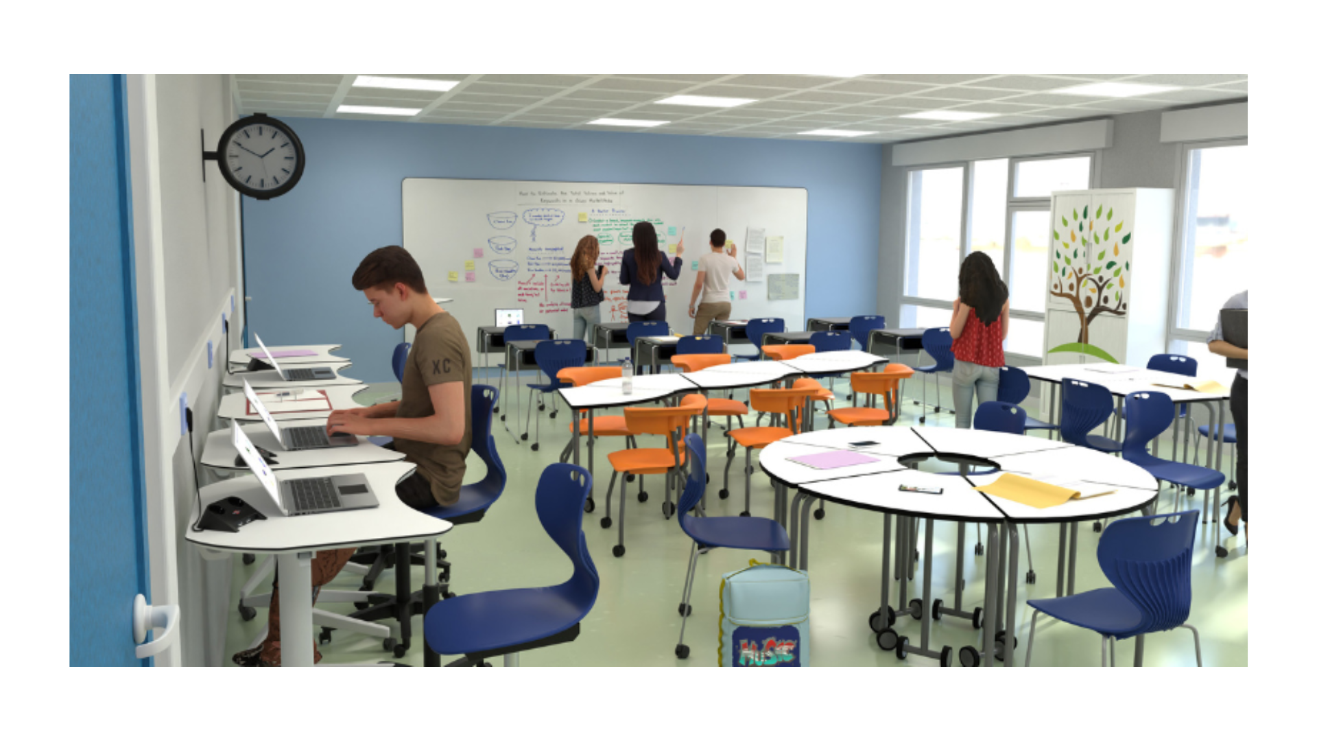 Comment mettre en place une classe flexible au collège ? - InterCAMSP